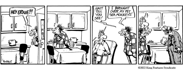 Buddy's Blog | Ernie and the Piranha Club by Bud Grace