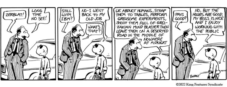 Buddy's Blog | Ernie and the Piranha Club by Bud Grace