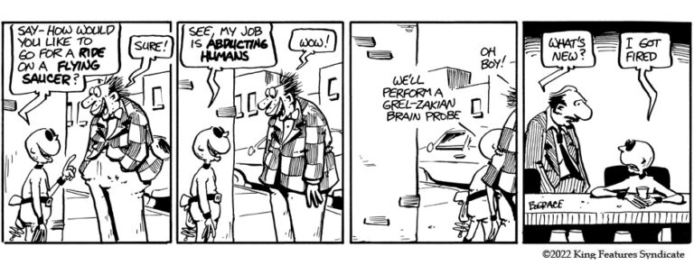 Buddy's Blog | Ernie and the Piranha Club by Bud Grace