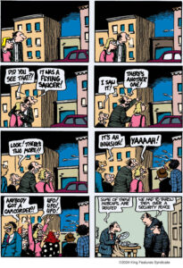 Buddy's Blog | Ernie and the Piranha Club by Bud Grace