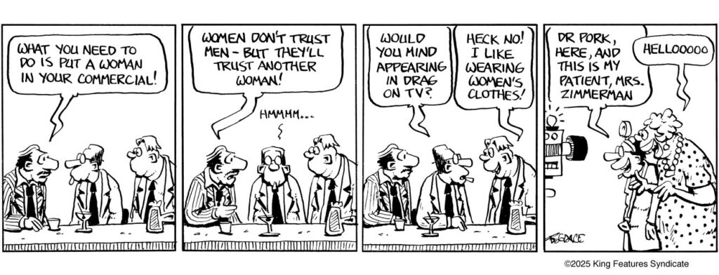 Buddy's Blog | Ernie and the Piranha Club by Bud Grace